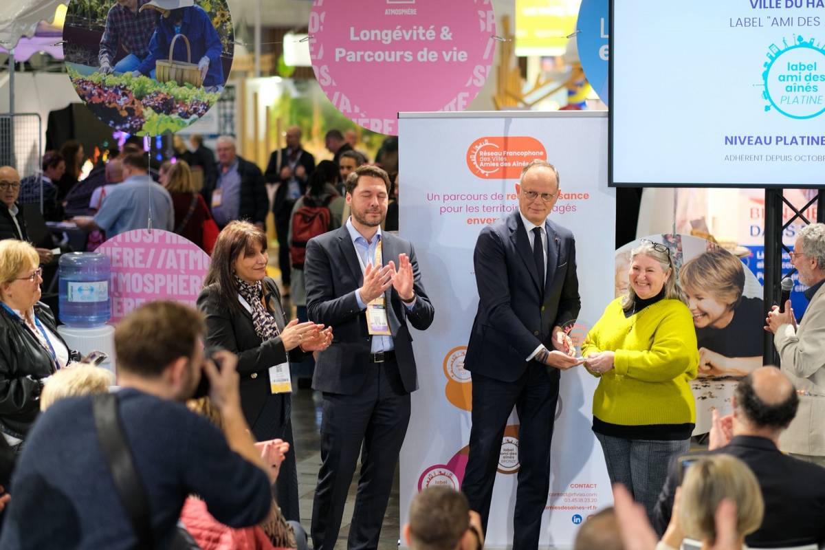 La Ville du Havre obtient le niveau platine du label « Ami des Aînés ...